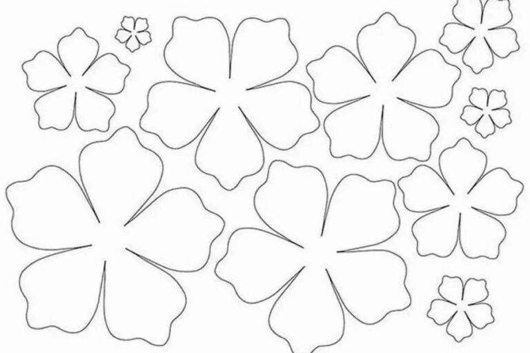Flor De Eva Molde Passo A Passo: Confira 50 Modelos Grátis